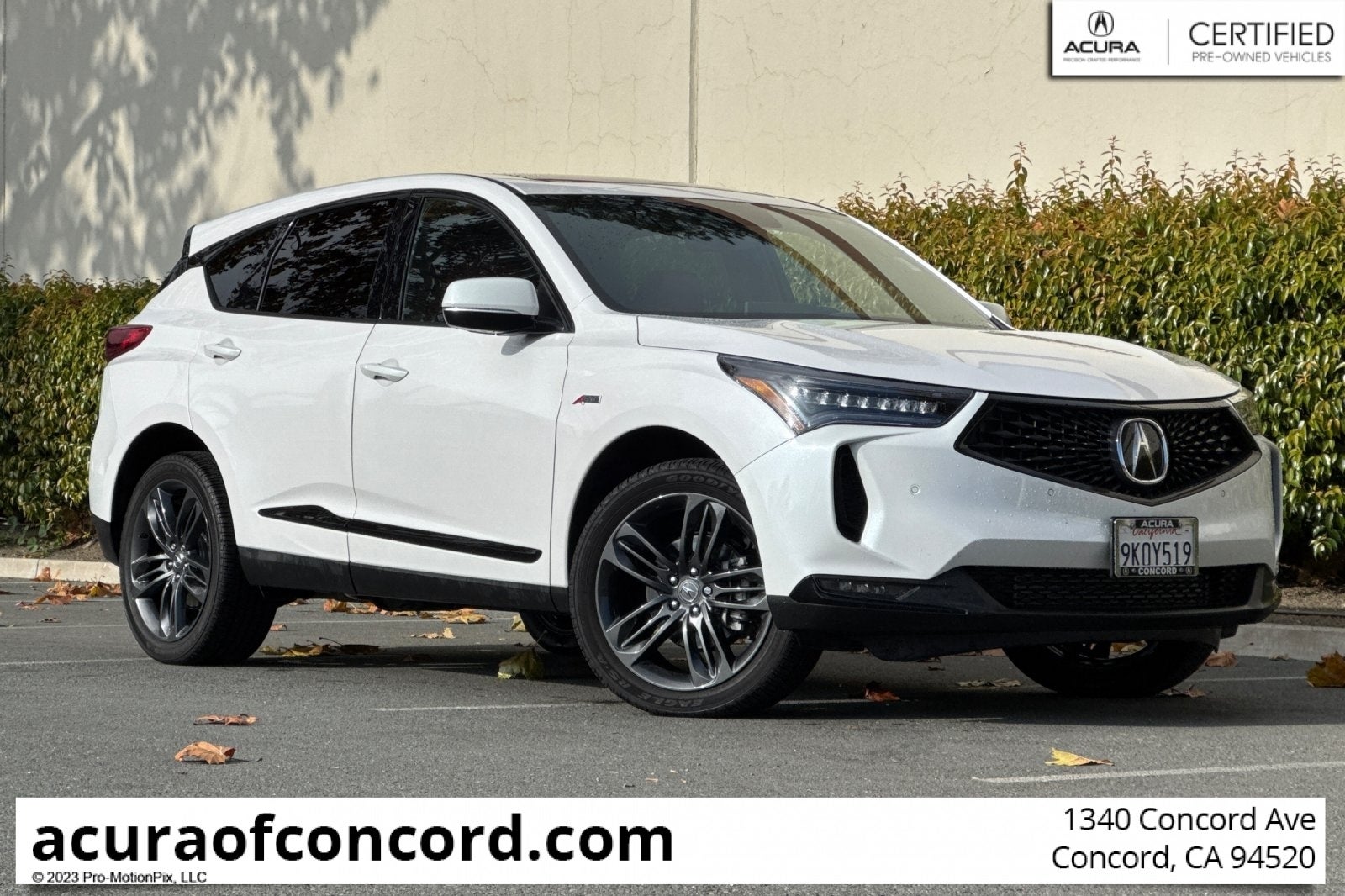 2024 Acura RDX 4A-SPEC CONCORD CA | Concord Chevrolet 5J8TC2H62RL011944